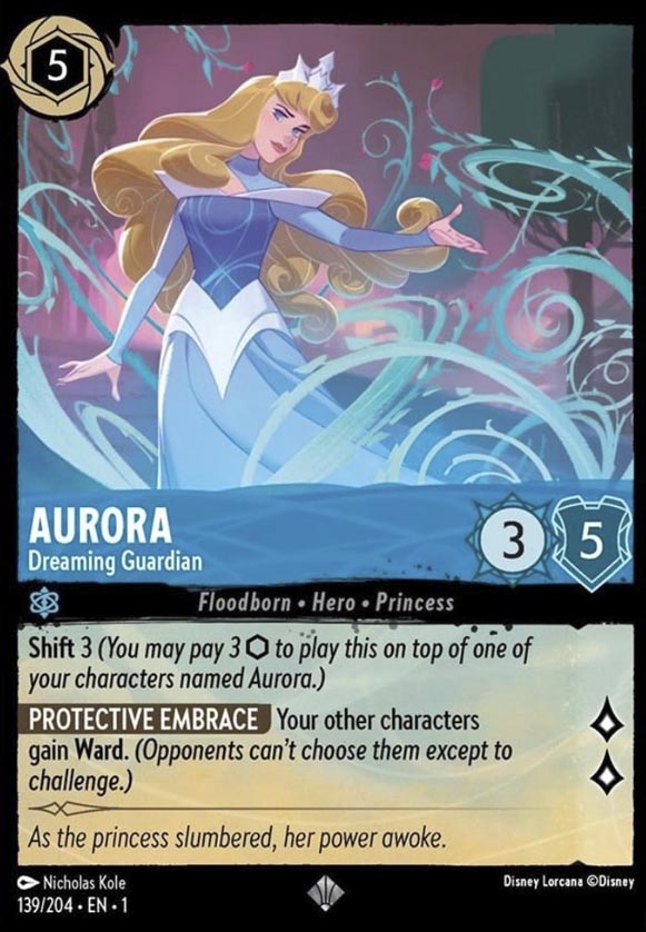 Aurora, Dreaming Guardian : Disney Lorcana TCG