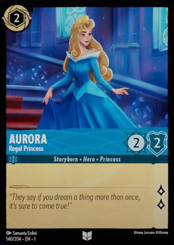 Aurora, Regal Princess : Disney Lorcana TCG