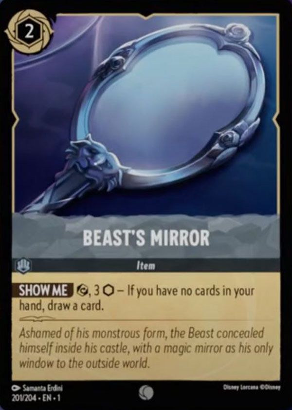 Beast's Mirror : Disney Lorcana TCG