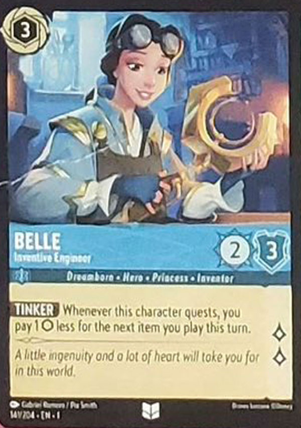 Belle, Inventive Engineer : Disney Lorcana TCG