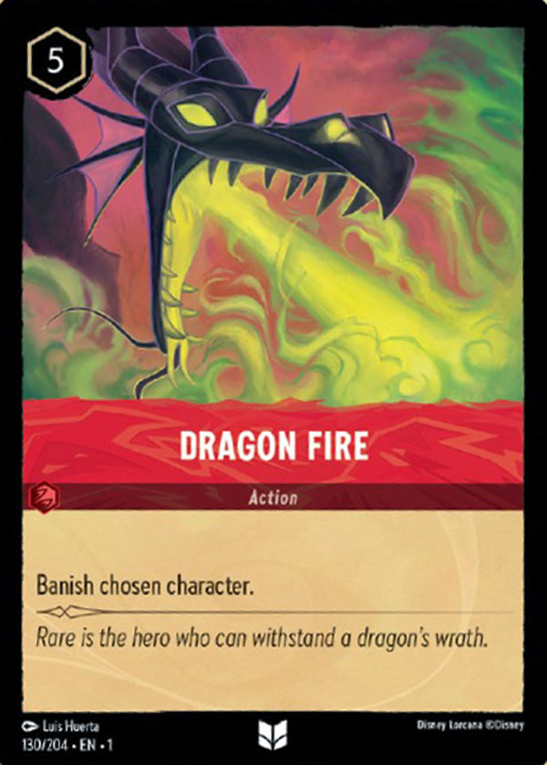 Dragon Fire : Disney Lorcana TCG
