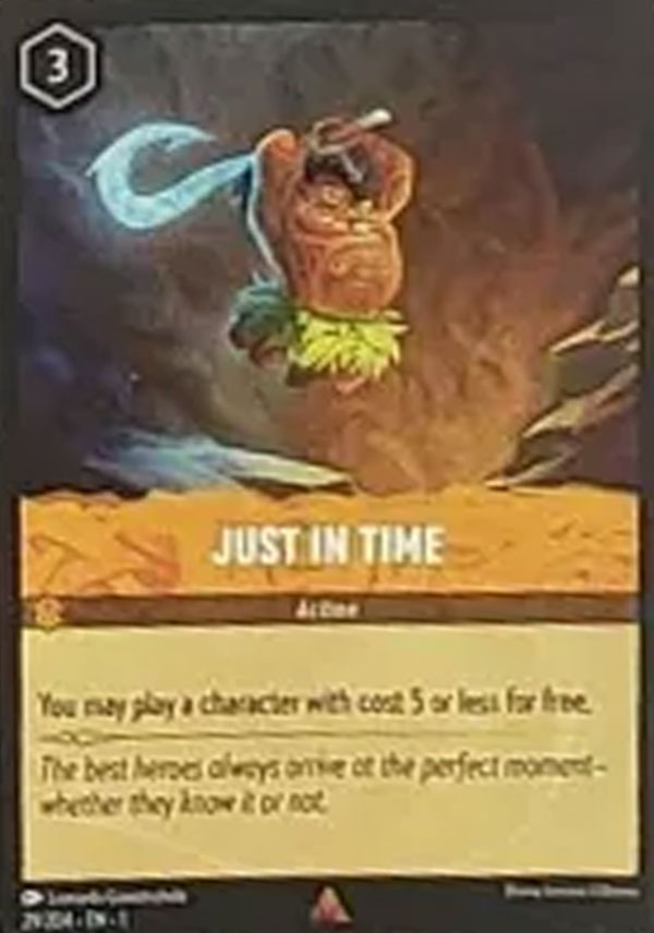 Just In Time : Disney Lorcana TCG
