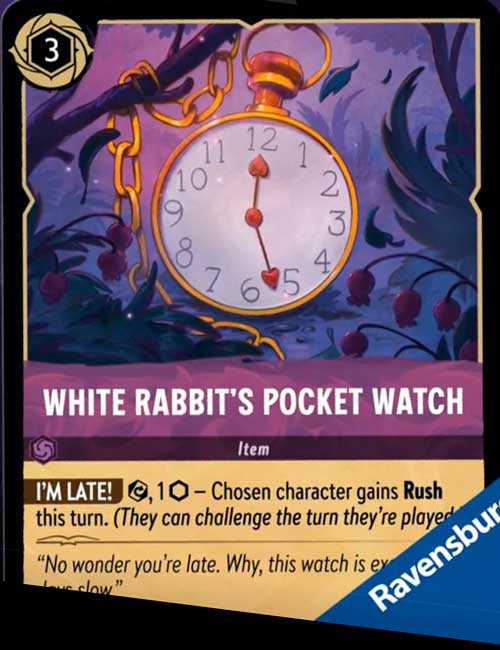 White Rabbit's Pocket Watch : Disney Lorcana TCG